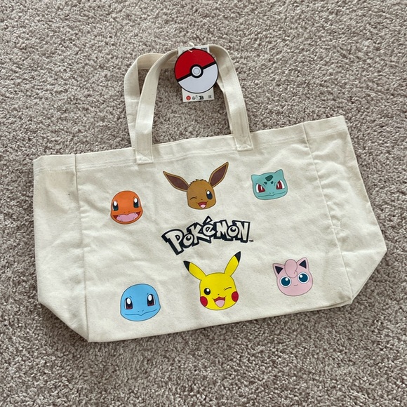 Zara | Bags | Zara Pokmon Canvas Tote | Poshmark